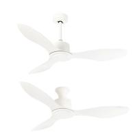 China wholesale  factory Model 630 Modern Design 48 Inch Ceiling Fan with White ABS Blade for sale