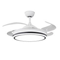 China Manufacturer 42-Inch Modern Simple LED Fan Lamp with for Bluetooth Frequency Conversion 110V-220V Wide Pressure for Living Room for sale