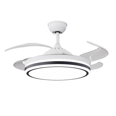 China Manufacturer 42-Inch Modern Simple LED Fan Lamp with for Bluetooth Frequency Conversion 110V-220V Wide Pressure for Living Room for sale