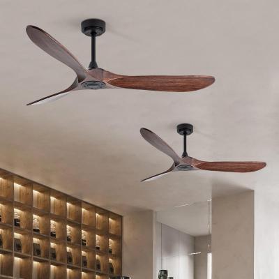 China Wholesale factory Ceiling Fan Modern Wooden Dc Motor Ceiling Fan with Remote for sale