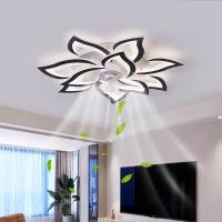 China Manufacturer LED Ceiling Chandelier Modern Luxury Living Room Dining Room Kitchen Bedroom Decorative Art Ceiling Fan Light for sale