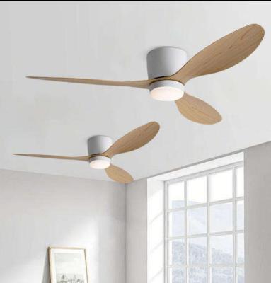 China Factory Silent DC Motor 3 ABS Reversible Blades Black And White Styles 42 Inches 6 Speed Indoor Ceiling Fan for sale