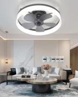 China Wholesale factory Modern Dimmable Led Fan Ceiling Light Led Remote Control for sale