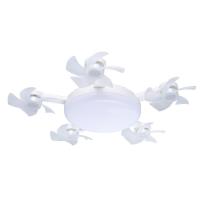 China Wholesale   4 Heads Fan LED Light Drone-Shaped Remote Control Indoor Bedroom AC 85-265V Ceiling Fan Lamp for sale