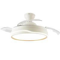 China wholesale  Multifunctional Iron+ABS+Acrylic Environment-friendly 18W Ceiling Fan Light for sale