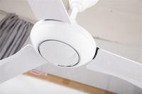 China wholesale   Modern Dc Electric Motor Cooling Fan Lamp Abs Blade Plastic Ceiling Fan With Light for sale