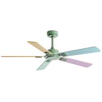 China Wholesale factory 42/52/56 Inches Remote DC plywood Blade Fashion Design Modern Living Room Kitchen Coffee Shop Ceiling Fan No Light for sale