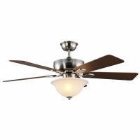 China Factory Model 330 42inch 48inch LED Fan Light Metal Blade Bronze Color Silver Color Classic US Design for sale