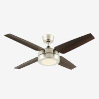 China Wholesale 4 Metal Blade Household Modern Ceiling Fan LED Light 70W Power Consumption for sale