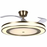 China Adjustable Brightness Modern LED Ceiling Fans Contemporary Fans With LED Lighting Suitable For Residential And Commercial for sale