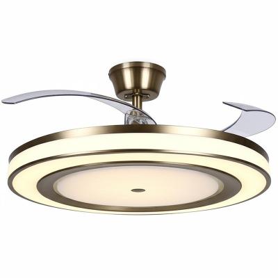 China Adjustable Brightness Modern LED Ceiling Fans Contemporary Fans With LED Lighting Suitable For Residential And Commercial for sale