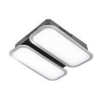 China PC Lamp Body Material Ceiling Mounted LED Lights Modern Design Style Ideal for Large Open Spaces and Compact Rooms Alike for sale