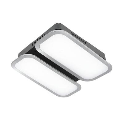 China PC Lamp Body Material Ceiling Mounted LED Lights Modern Design Style Ideal for Large Open Spaces and Compact Rooms Alike for sale