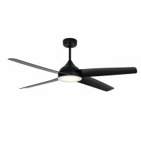 China Reversible Blades Modern LED Ceiling Fans Offering 3 Speeds Remote Control and Energy LED Lighting for Large Commercial Areas for sale