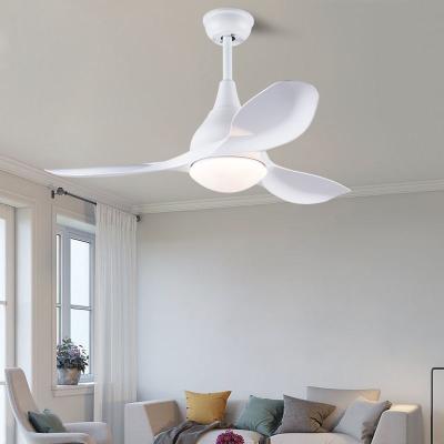 China ABS Fan 42/52 Inch Modern Design Ceiling Fan With Lamp Remote Control 3 Blades Ceiling Fan Lights Ventilador De Techo for sale