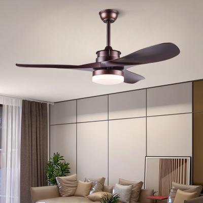 China ABS Fan 46 Inch Modern Design Ceiling Fan With Lamp Remote Control 3 Blades Ceiling Fan Lights Ventilador De Techo Con Luz for sale