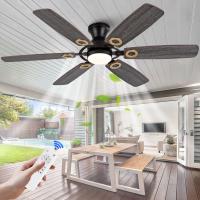 China Popular Good Price Bldc Ceiling Fan Electrical Energy Saving Residential ABS Blade Low Watt No Noise Smart Fan Ceiling for sale