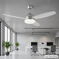 China Less Than 40 DB Noise Level Modern LED Ceiling Fans Featuring Detachable Parts and Lighting Type LED for Office Environments for sale