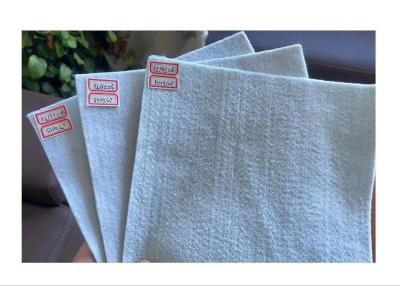 China Short Filament Nonwoven Geotextile Fabric 400g For Soil Protection In River Bank for sale