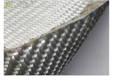 China PET Woven Geotextile High Strength Low Deformation 400/50 KN/M Sea Port Airport Construction for sale