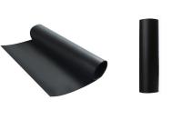 China Fishpond 0.75mm Isolation Black Geomembrane Fabric Liners Anti Seepage for sale
