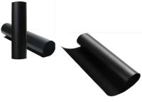 China Fishpond 0.5mm Anti Seepage Isolation HDPE LDPE Black Geomembrane Fabric Liners for sale