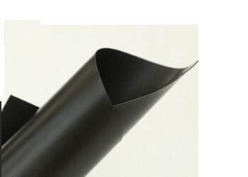 China High Density PolyEthylene 0.75mm Anti Seepage Isolation Cover Anti Pollution Black Geomembrane Fabric Liners for sale