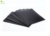 China Supermarket Ground Construction 1.0mm Anti Seepage Cover HDPE LDPE Black Geomembrane Fabric Liners for sale