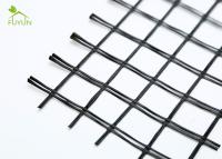 China 90m/Roll Fiberglass Geogrid for sale