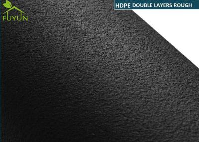 China 1m-8m Width Customized Geomembrane Fabric Polyethylene Rough Surface for sale