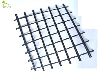 China 120KN Biaxial Fiberglass Geogrid Material For Preventing Construction Road Cracks for sale