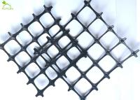 China Asphalt Biaxial Geogrid Fabric For Roads , Slope Protection Earthlock Geogrid for sale