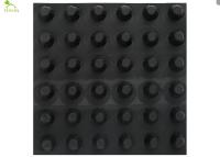 China Anti Acid Drain Board Waterproofing , Podium Landscaping Foundation Drainage Board for sale