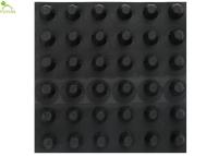 China Dimple 1400gsm Geocomposite Drainage Board , HDPE Geocomposite Sheet Drain for sale