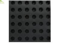 China Ventilation Dimple Height 12mm Drainage Geocomposite Mat Football Field Greening for sale