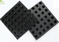 China Ventilation Dimple Height 12mm Drainage Geocomposite Mat Football Field Greening for sale