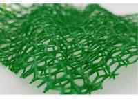 China PET 500g/Sqm Geomat Cushion , Geotech Weed Mat For Vegetation Protect for sale