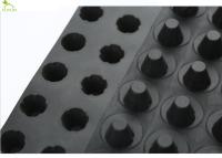 China Anti Corrosion Dimple Board For Waterproofing , PVC Drain Board Basement for sale