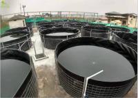 China 1.0mm HDPE Geomembrane Oxygenation Geotextile Project Temperature Control for sale