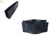 China Channel Protection Black Textured Perforated HDPE Geocell Soil Reinforcement Stablization for sale