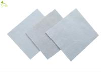 China White Polypropylene Nonwoven Geotextile Fabric 800gsm Needle Punched for sale
