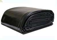 China Animal Waste Containment Black Geomembrane Fabric Anti Seepage Cover for sale