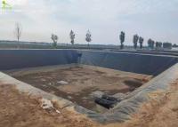 China Sewage Lagoons Impervious Geotextile Project 1.5mm HDPE Geomembrane Pond Liner for sale
