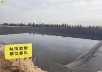 China Sewage Lagoons Impervious Geotextile Project 1.5mm HDPE Geomembrane Pond Liner for sale