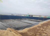 China Sewage Lagoons Impervious Geotextile Project 1.5mm HDPE Geomembrane Pond Liner for sale