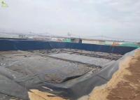 China Sewage Lagoons Impervious Geotextile Project 1.5mm HDPE Geomembrane Pond Liner for sale