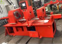 China Automatic Steel Pipe Cutting And Chamfering Machine For Belt Roller Conveyor for sale