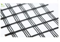 China Pp Biaxial Earthwork Fiberglass Geogrid For River Bank Beach Rock Enhance for sale