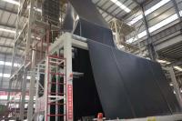 China HDPE LDPE 0.5mm Geomembrane Making Machine Landfills Cover Oxygenation for sale