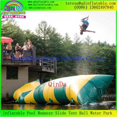 China Guangzhou QinDa  Hot Sale Inflatable Water Blob / Inflatable Blob Jump Water Toy Sale for sale